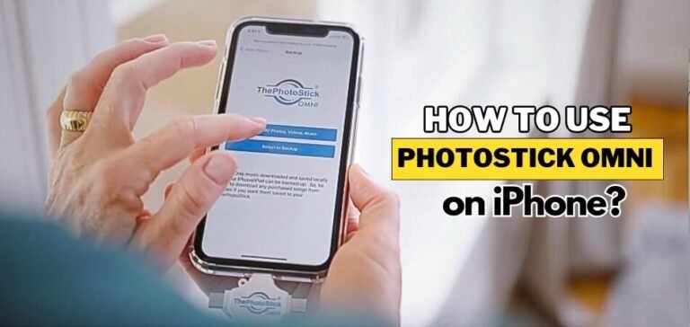 How to Use PhotoStick Omni on iPhone?